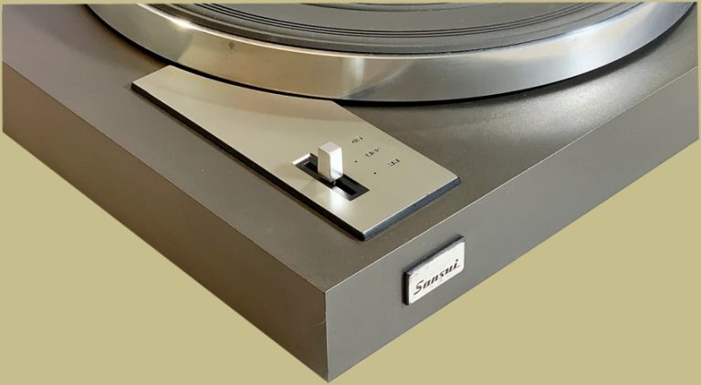 Sansui SR-222 – Vintage Turntables